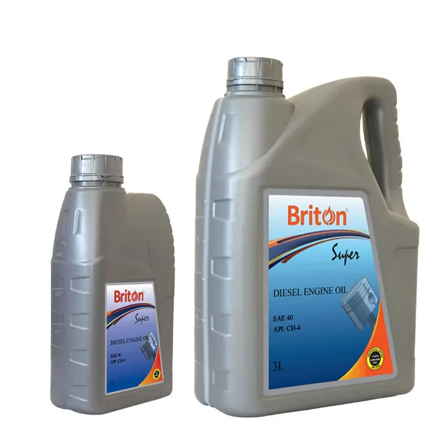 Briton Sae 40 Api Ch-4 Truck And Cars Turbo Diesel Engine Oil Total ...
