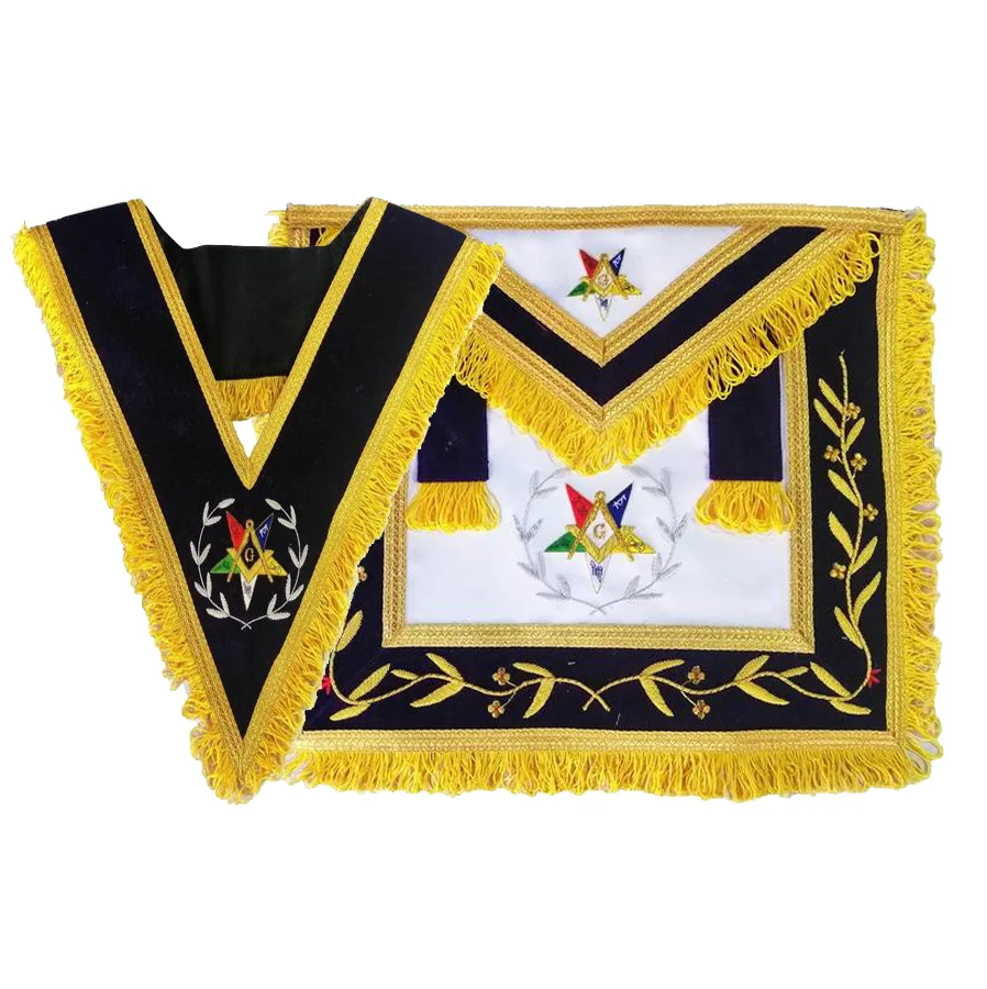Masonic Embroidery Order of Eastern Star Apron Collar Sashes