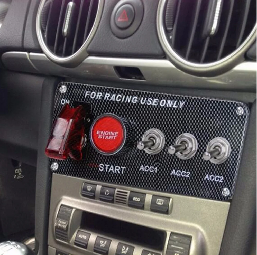 Universal Toggle Switch Panel Control Car Panel Switch Race Car Parts ...