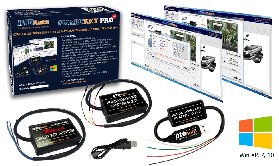 Smartkey Pro 7 - Pc Motorbike Smartkey Professional Programmer Scan ...