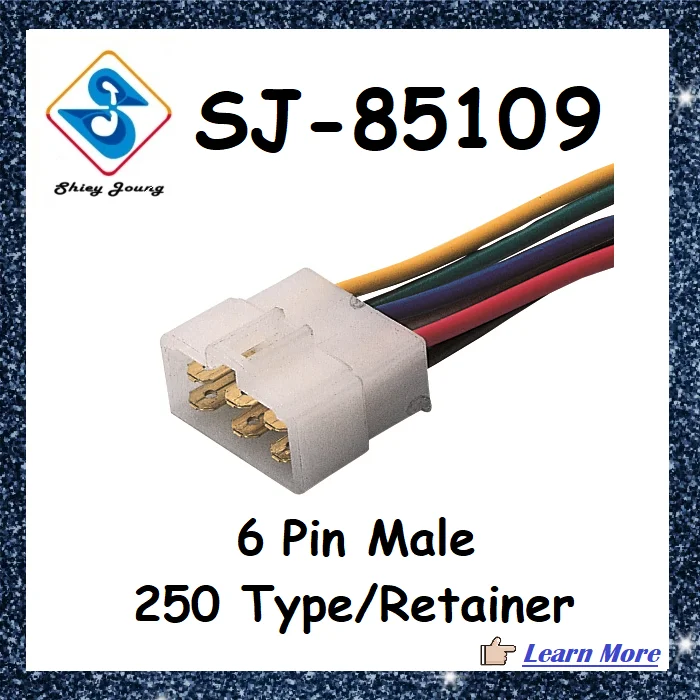 Universal Connector Harness 6 Pin - Automotive Solution