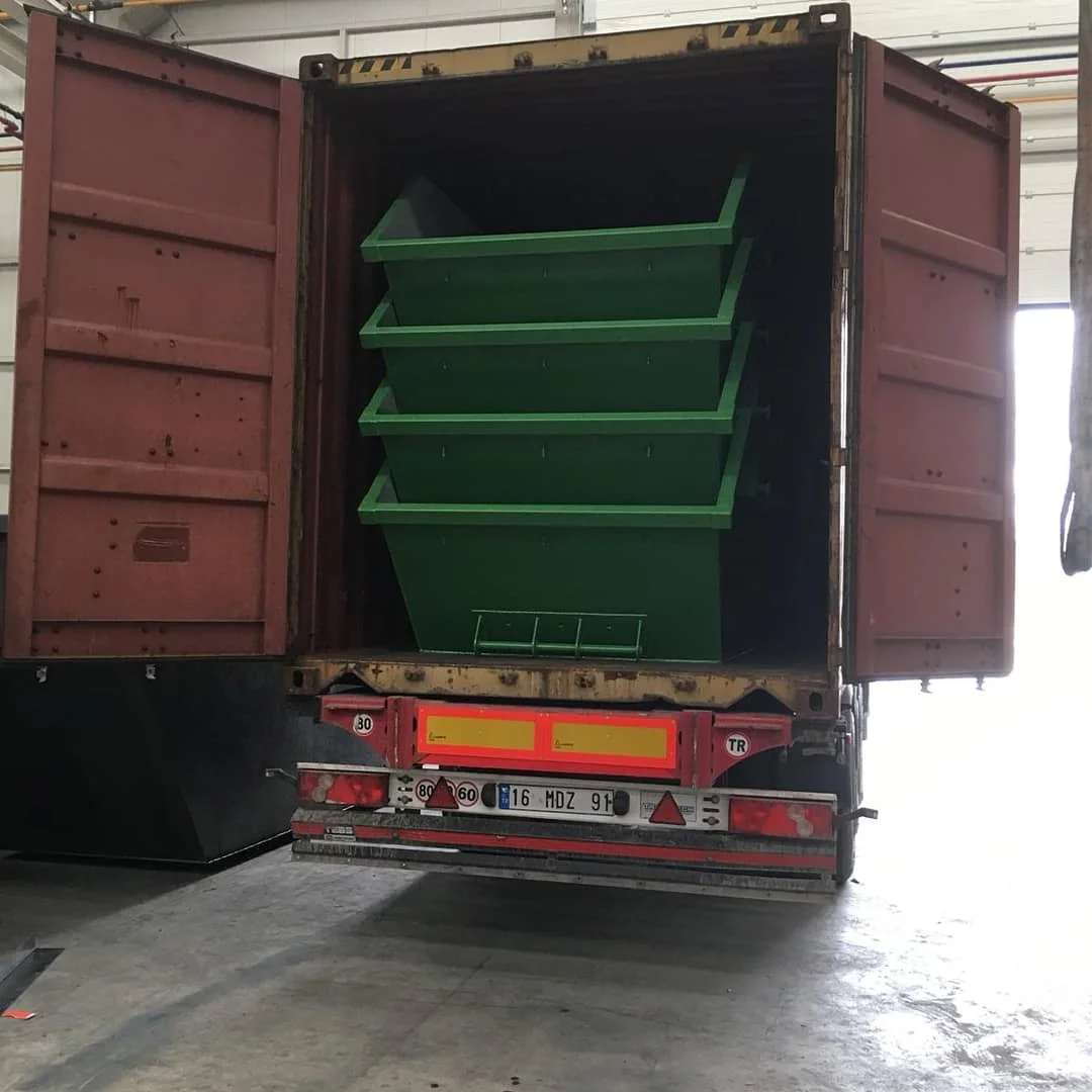 8 M3 Skip Contenedor Residuos Basura Bin Contenedor 10 Yardas - Buy 8 ...