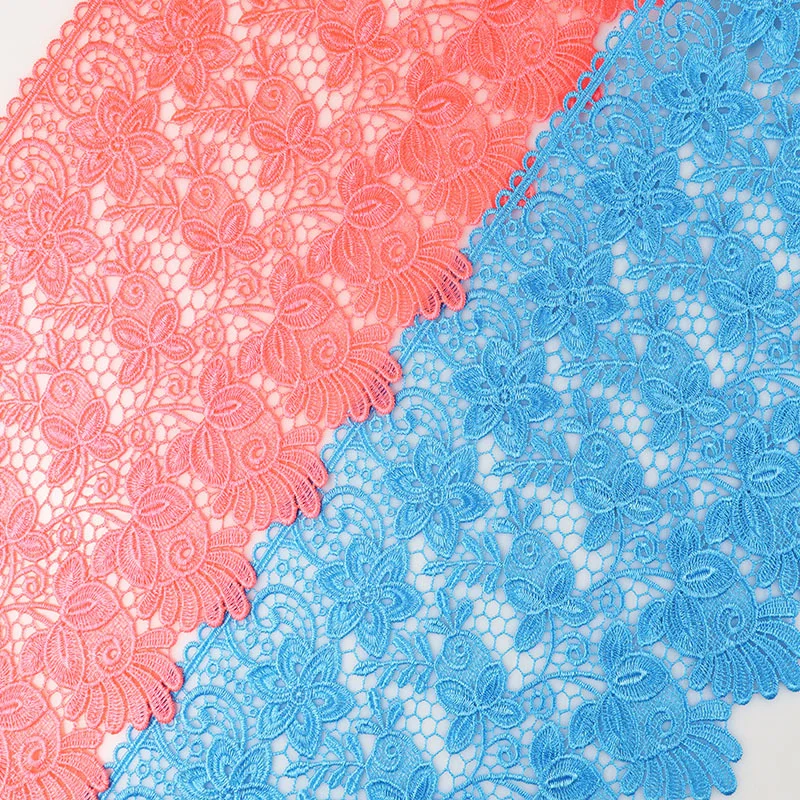 Guipure Voile Lace - Water Soluble Embroidered Lace Trim