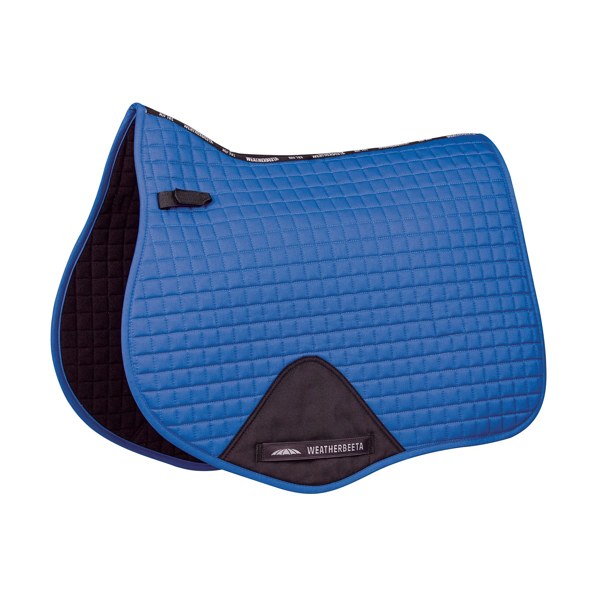 Blue English Saddle Pad