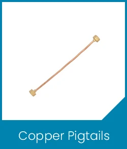 High Grade 1/4 1/2 3/8 5/8 Copper Pigtail Gas Accessories Flare ...