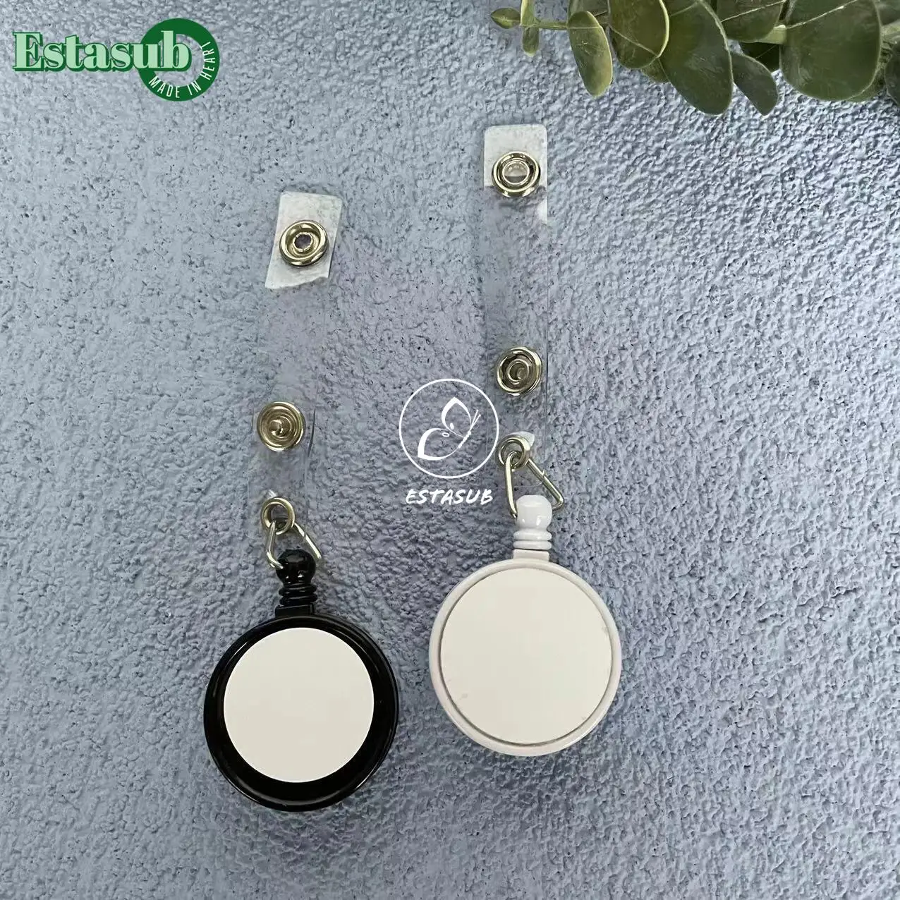 Custom Various Colours And Designed Diy Sublimation Button Badge Reel ...