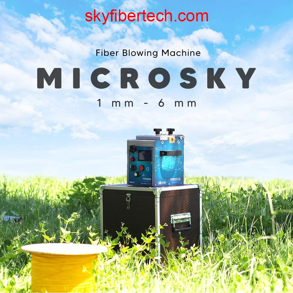 Buy New Fiber Optic Cable Blowing Machine FTTH Fttx Laying Microduct ...