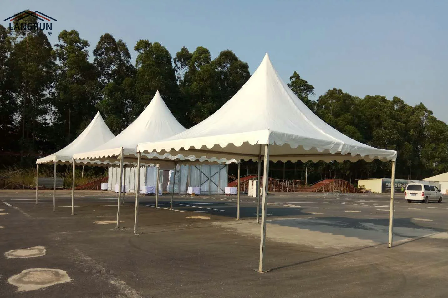 10x10m Outdoor Tent Special Shapes Hexagonal Octagonal Garden Gazebo ...