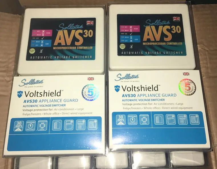 Sollatek Avs30 30a Power Surge Protector Voltage Guard - Buy Avs30a ...