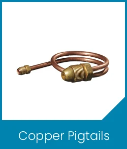 High Grade 1/4 1/2 3/8 5/8 Copper Pigtail Gas Accessories Flare ...