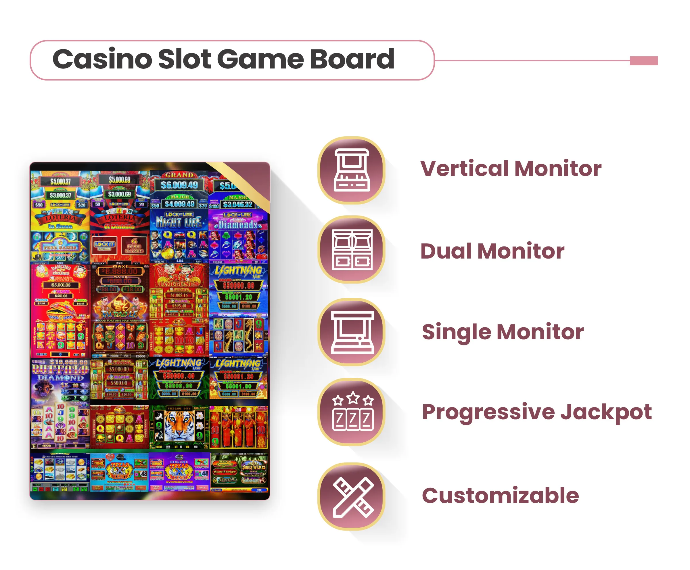 Metal Button Panel(tiny Aio) Metal Button Panel With Cable For Game ...