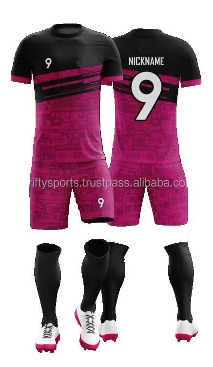 Custom Made Soccer Uniform For Men's Unisex Sublimation Soccer Kits ...