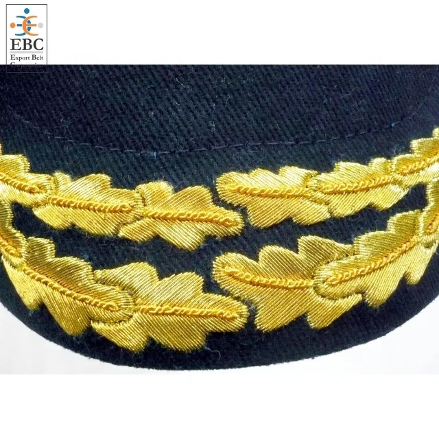 Wholesale Ceremonial Uniform Ladies Officer Peak Cap With Hand ...
