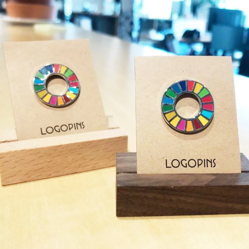 Wholesale Metal Sdgs Lapel Pin National Sdg Enamel Epoxy Pin Badge ...