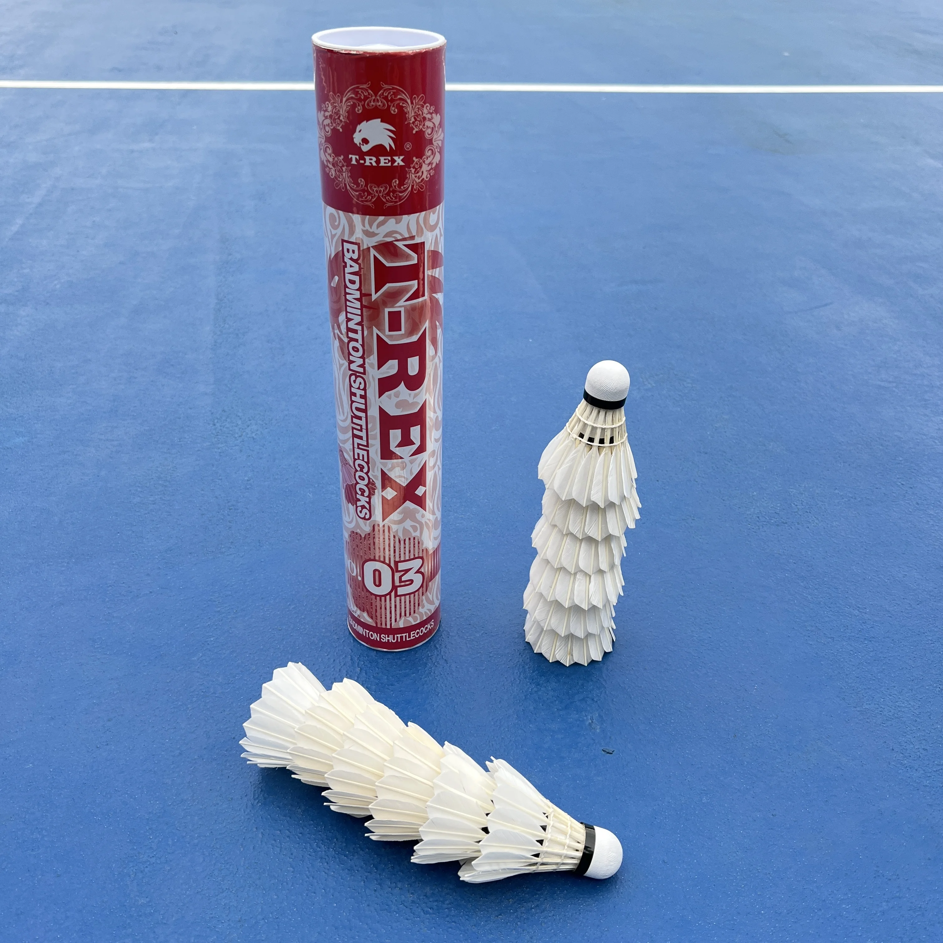 Hangyu Badminton Goose Feather Shuttlecock - Buy Indoor,Manufacturer ...