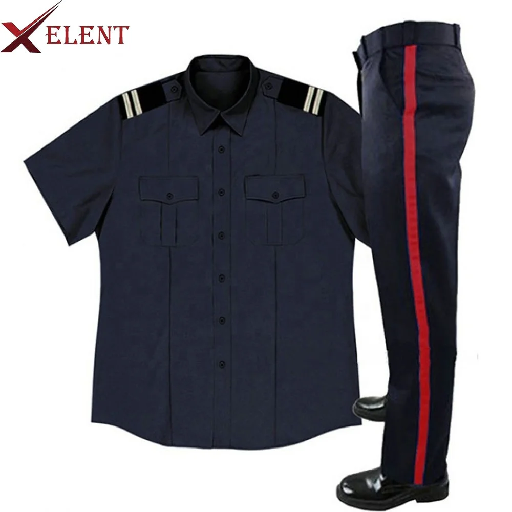 Customized Navy Black Private Security Guard Uniforms - Buy Uniform ...