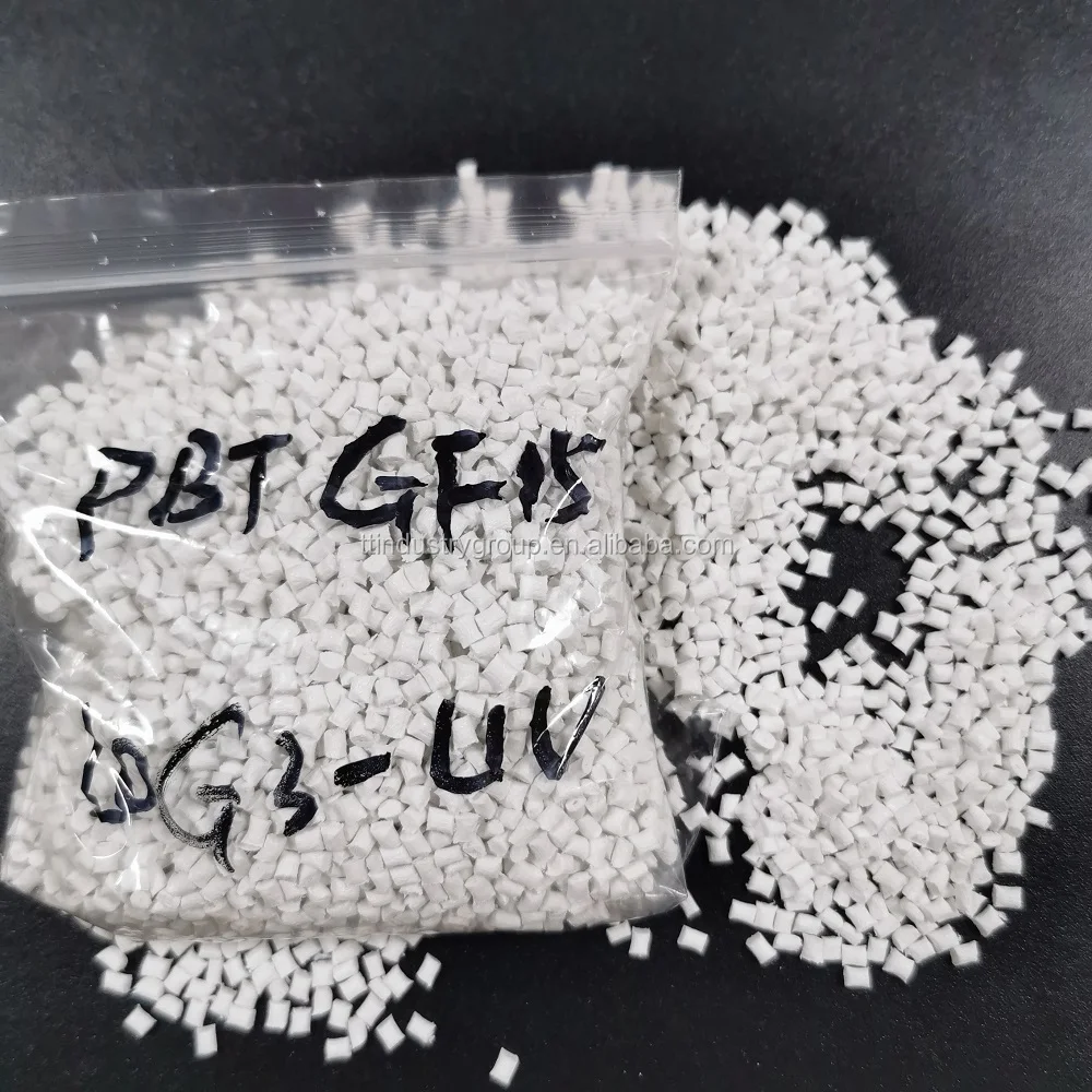 Modified Factory Sale High Quality Reinforced Virgin PBT/PBT+15%GF Raw ...