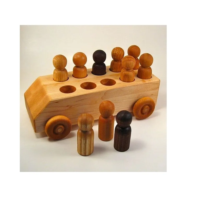 Natural Wooden Toy And Tik Tak Game For Kids Indoor Game Best For Home ...