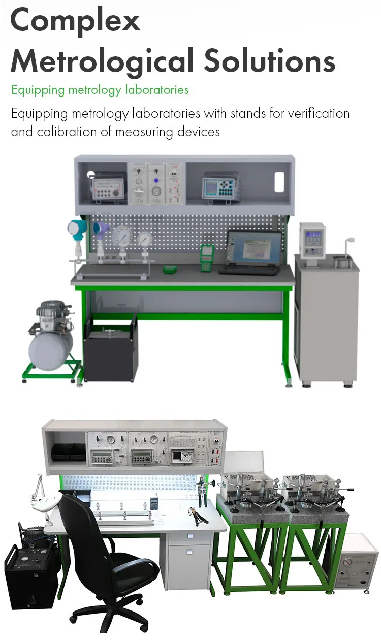 Stands For Verification / Calibration Of Pressure Gauges Traction ...