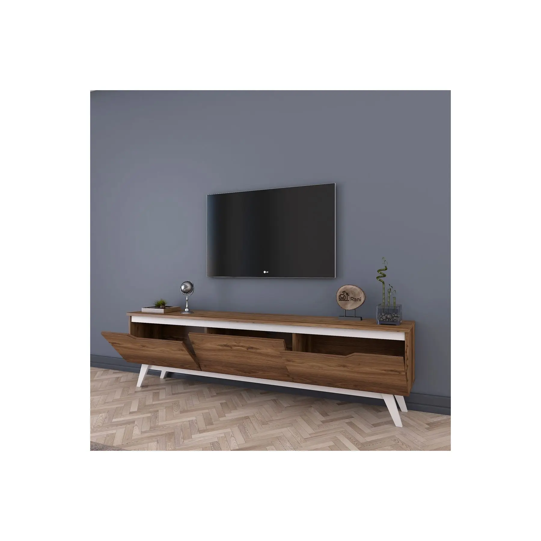 Brand New - Rani D1 Tv Stand - Modern And Minimalist Design Tv Cabinet ...
