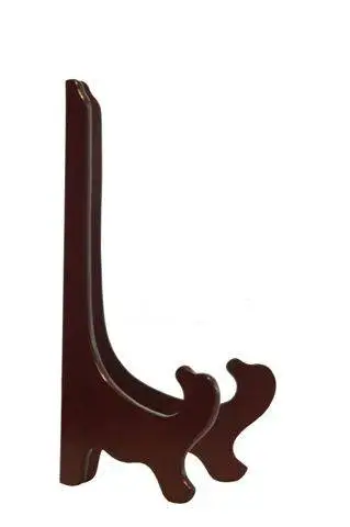 Mango Wood Folding Plate Stand - Eco-Friendly Kitchen Organizer