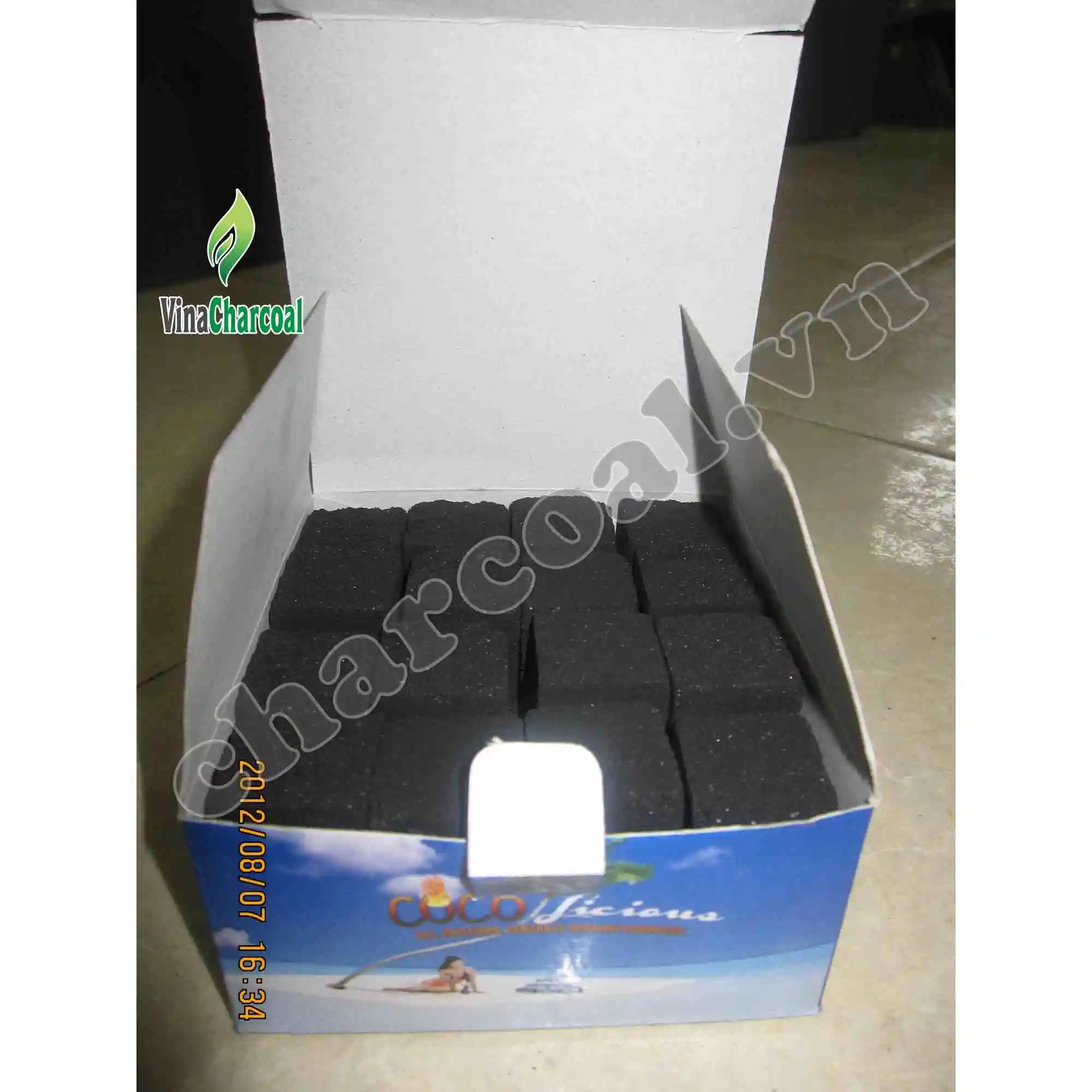 Coconut Shell Shisha Hookah Charcoal Briquettes High Quality Made In ...