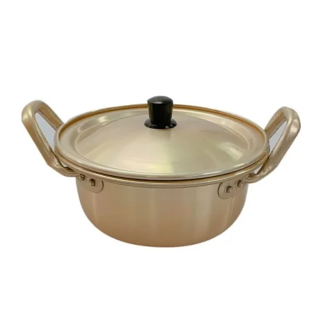 Korean Ramen Cooking Pot With Lid Korea Noodle Pot Shin Ramyun Aluminum ...