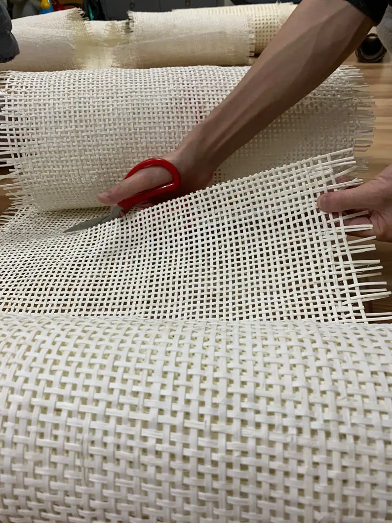 High Sustainable Rattan Webbing Roll Hot Materials For Decorations High ...