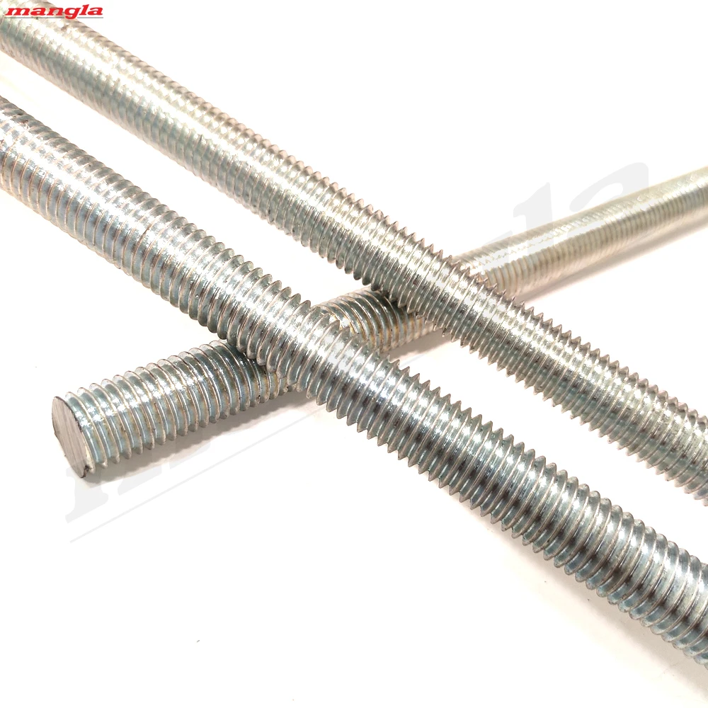 M3 M4 M6 M8 High Strength Steel Thread Rod Threaded Rod Grade 8.8 Acme ...