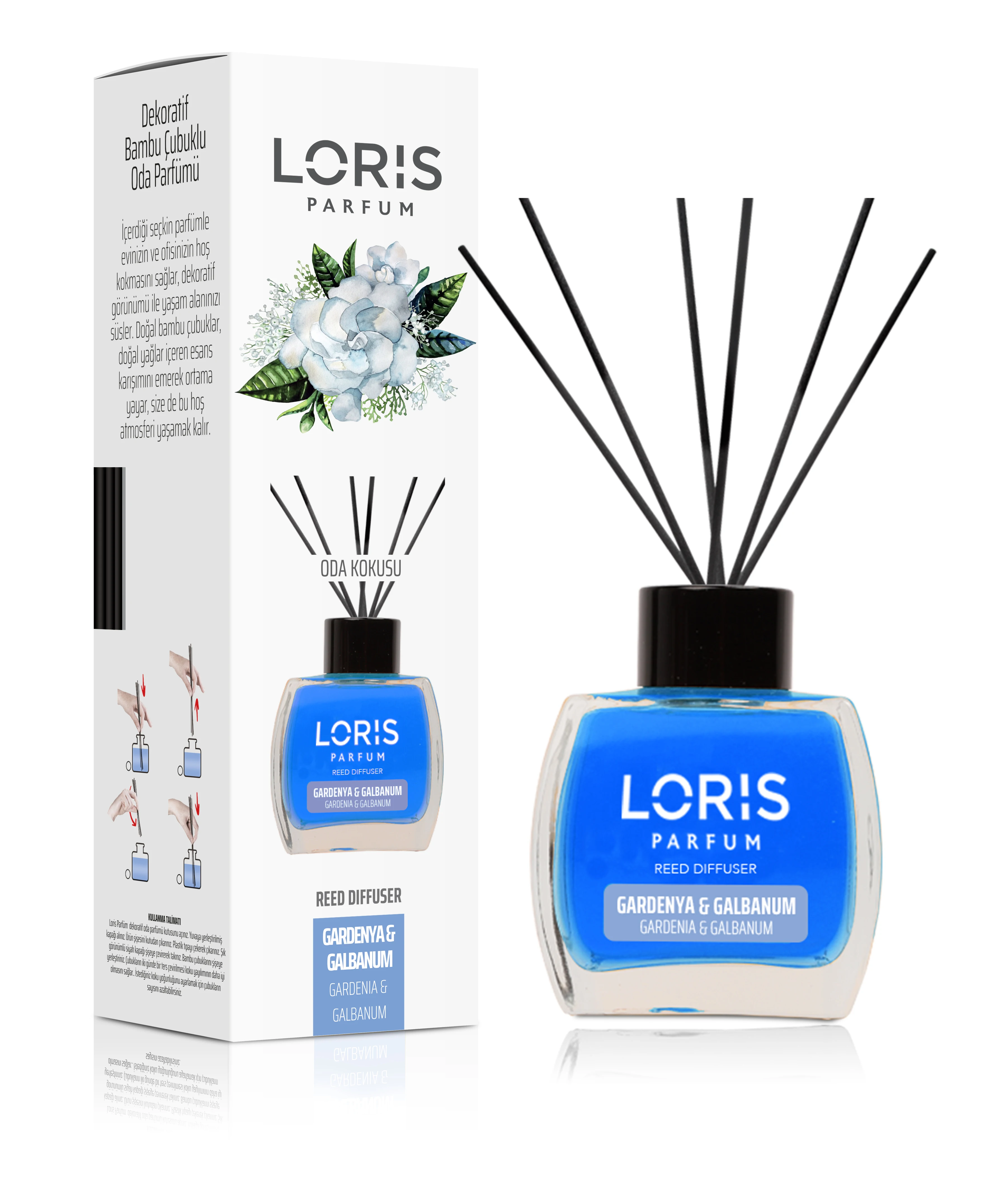 120ml Loris Reed Diffuser Air Freshener Amber And Musk - Buy Air ...