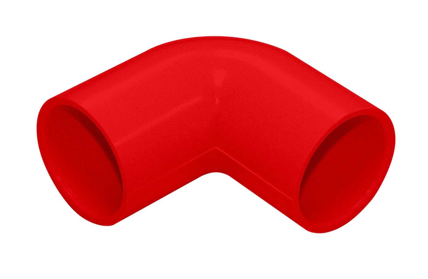 High Quality Red PVC Corrugated Conduit Inspected Elbow Flame Retardant ...