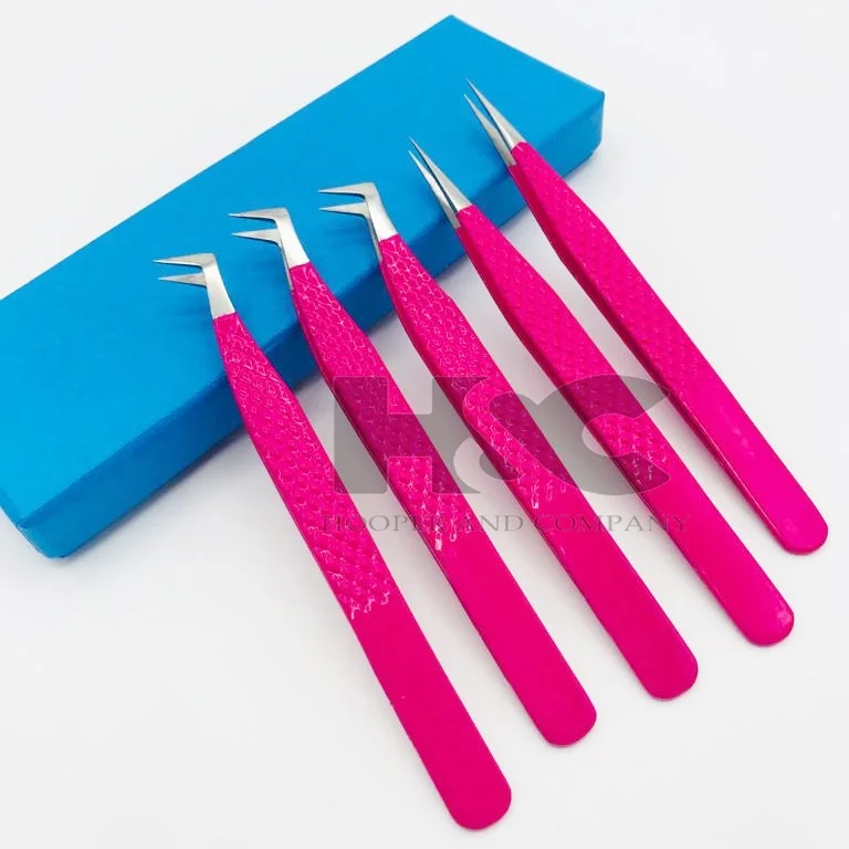 Beautiful Three Different Color Coating Tweezers Top Selling Smart Boot ...