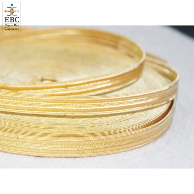OEM Wide Metallic Gold Braid Trim - Custom Sizes & Colors