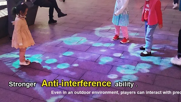 Indoor Playground 3d Advertising Motion Sensor Projector Interactive ...