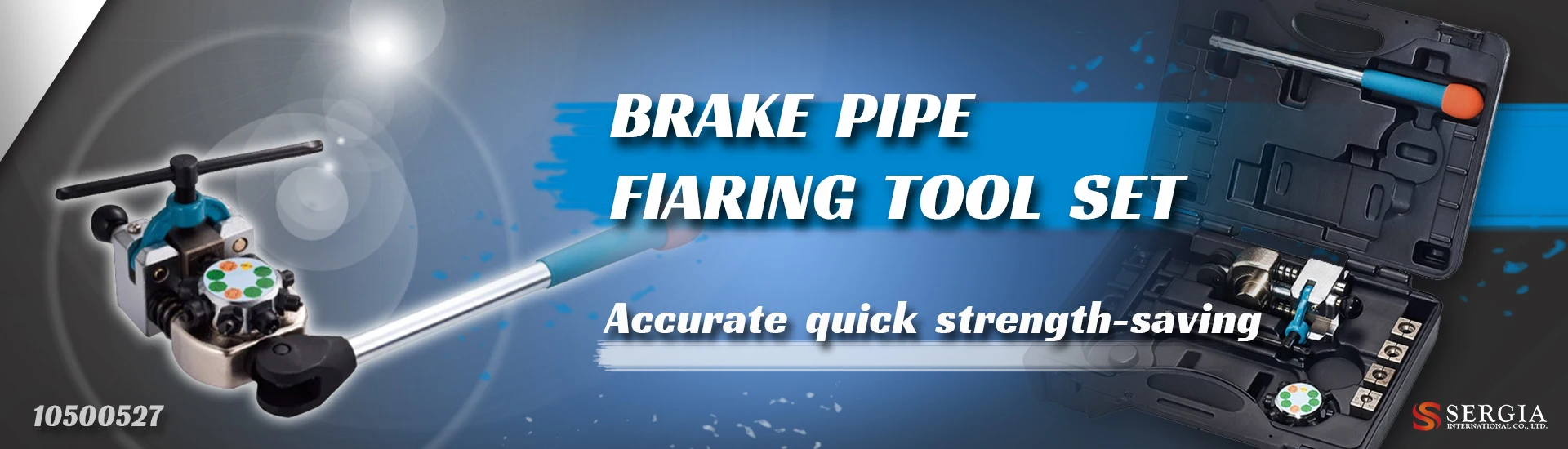 Double Copper Steel Stainless Brake Pipe Flaring Tool Set