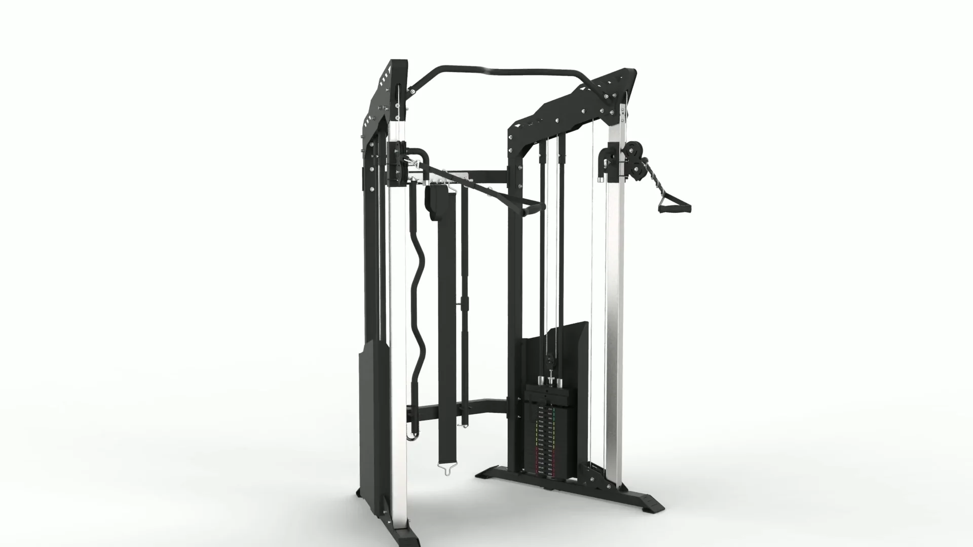 Home Multi Functional Smith Machine With Weight Stack All In One ...