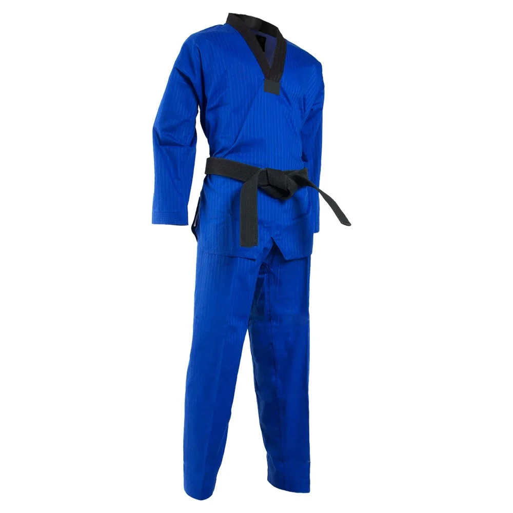 Latest Design Karate Uniform For Men Blue Color Mma Taekwondo Karate ...