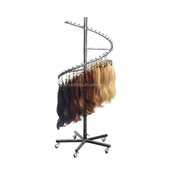 Hot Spiral Stand Hair Extension Holder For Retail - Buy Stand Hair ...