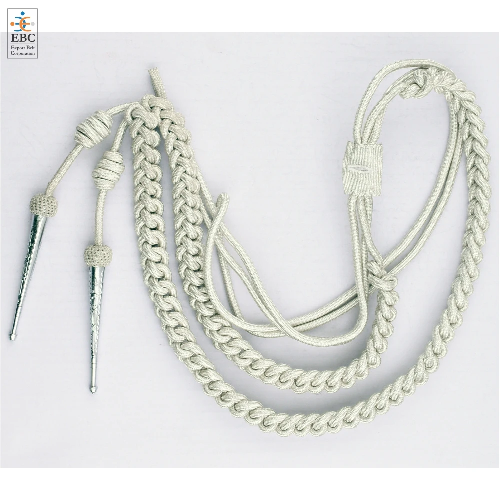 OEM Uniform Dress Cord Custom Aiguillettes & Shoulder Cords