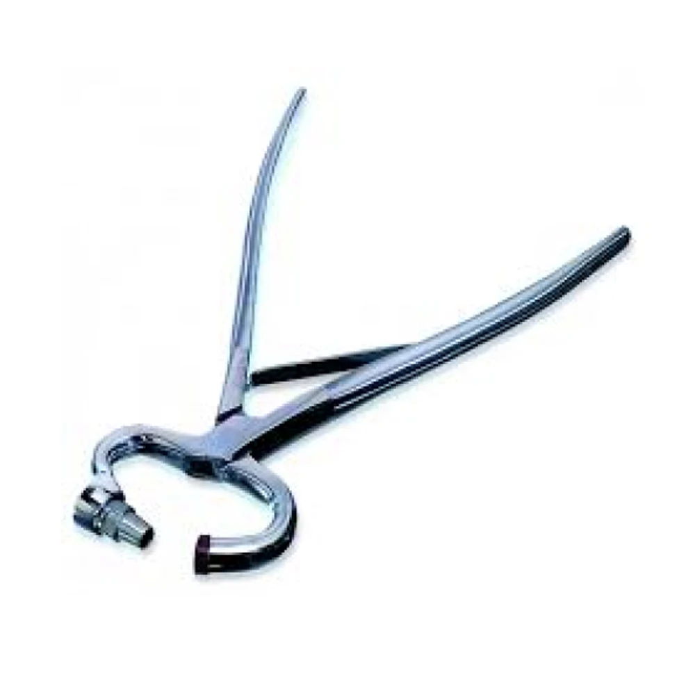 Stainless Steel Bull Nose Ring Applicator for Large Animals