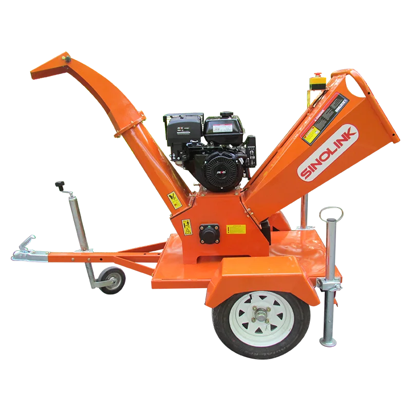 Sinolink ATV Drum Wood Log Chipper - Efficient Wood Crushing