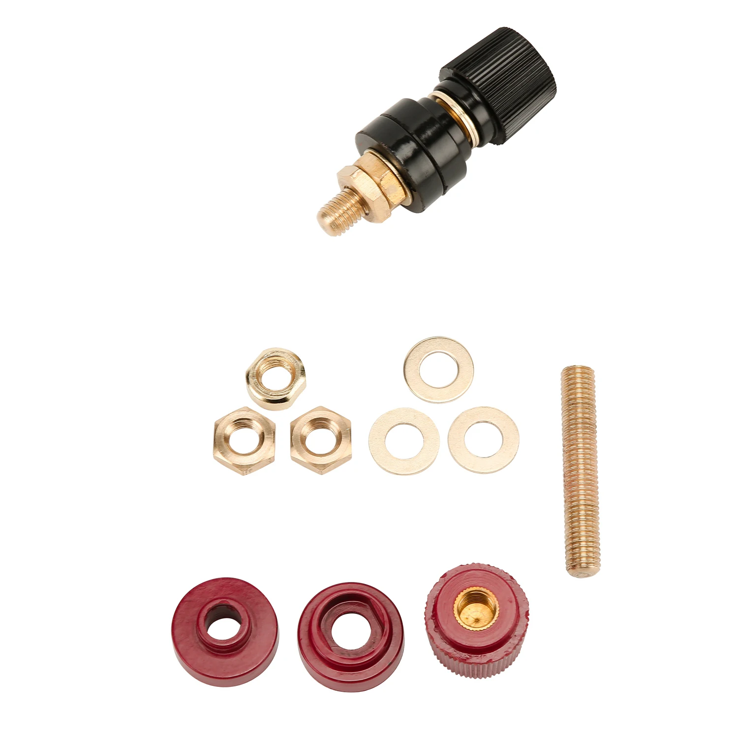 M6 Screw 6mm Copper Screw Power Terminal Block Welding Machine Inverter ...