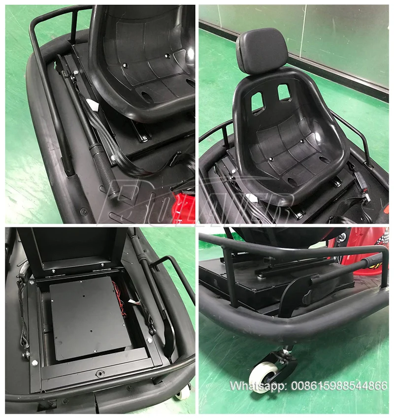 Drift Cart 36V 350W Crazy Kart XL - Electric Go Kart for Adults & Kids ...