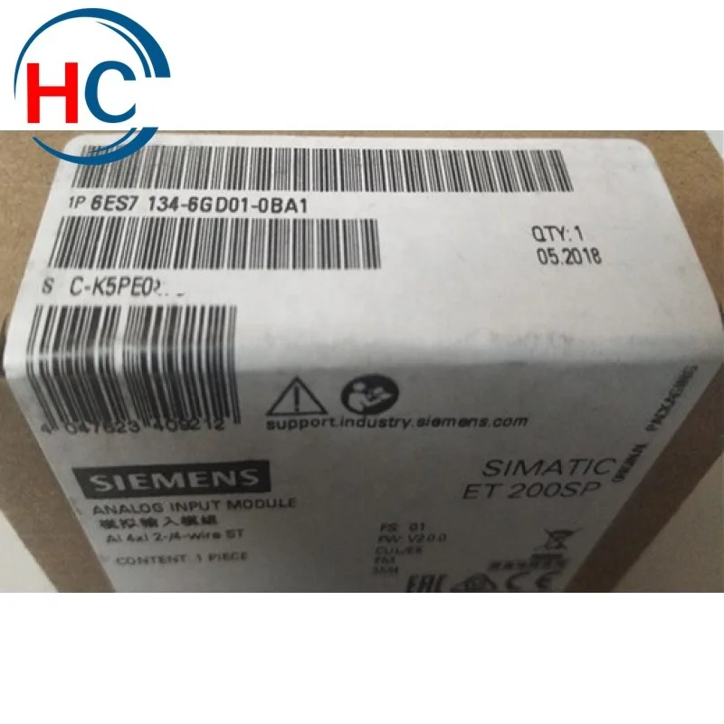 Siemens Et200sp Analog Module 6es7134-6gd01-0ba1 6es71346gd010ba1 Brand ...