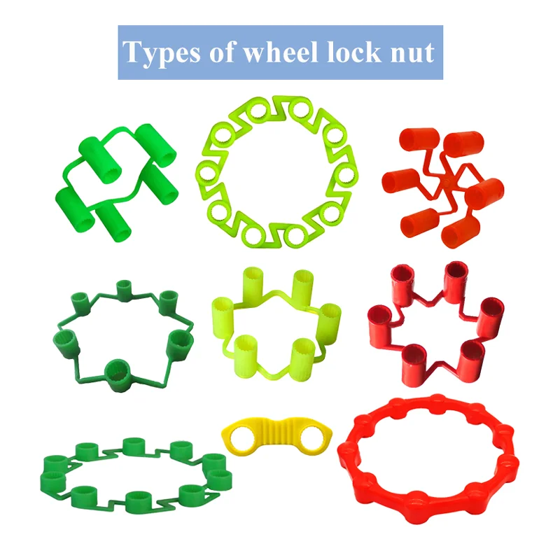 6x21mm Pu Safety Wheel Lock Nut For Mining Car - Buy Wheel Lock Nut ...