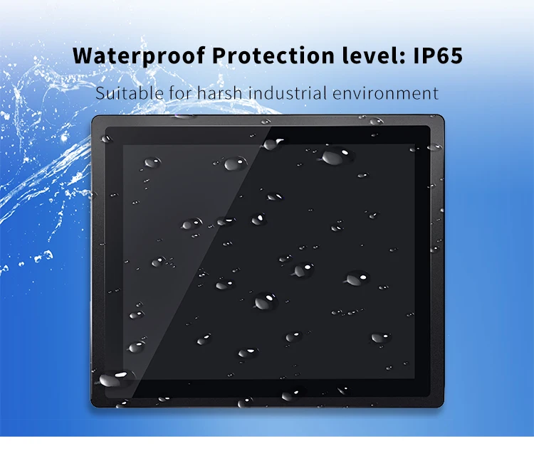 19" Inch Waterproof Touch Screen Monitor - IP65 Certified