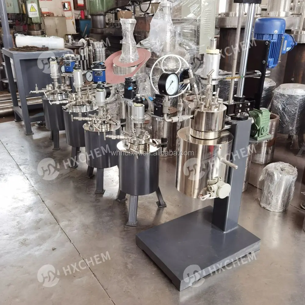 Stainless Steel High Vacuum Pressure 2L Lab Scale Pyrolysis Reactor