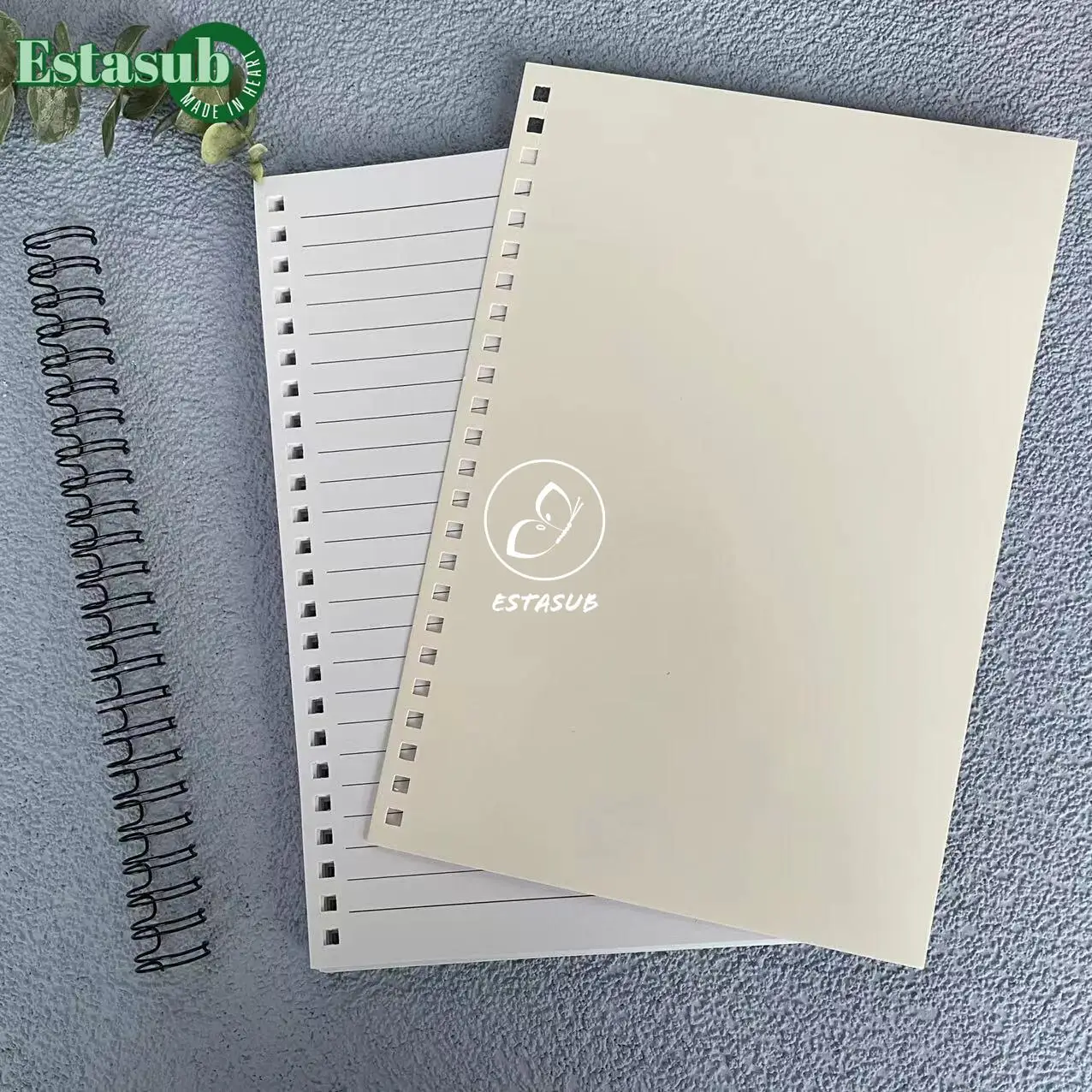 A6 Sublimation Spiral Binding Blank Note Books For Sublimation Printing ...