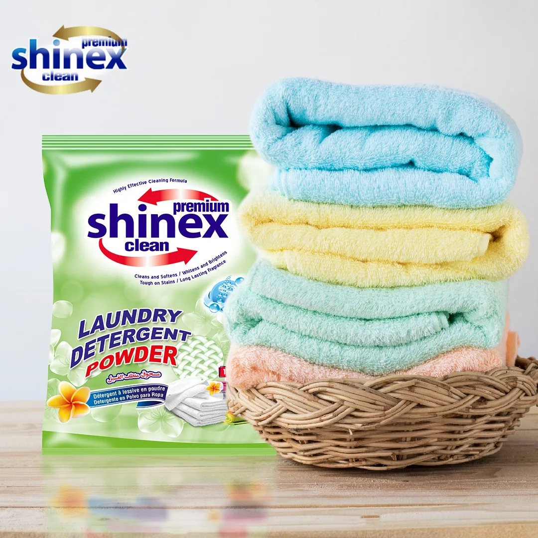 100g Hand Washing Detergent Powder High Foam Low Density Green Bag Pack ...