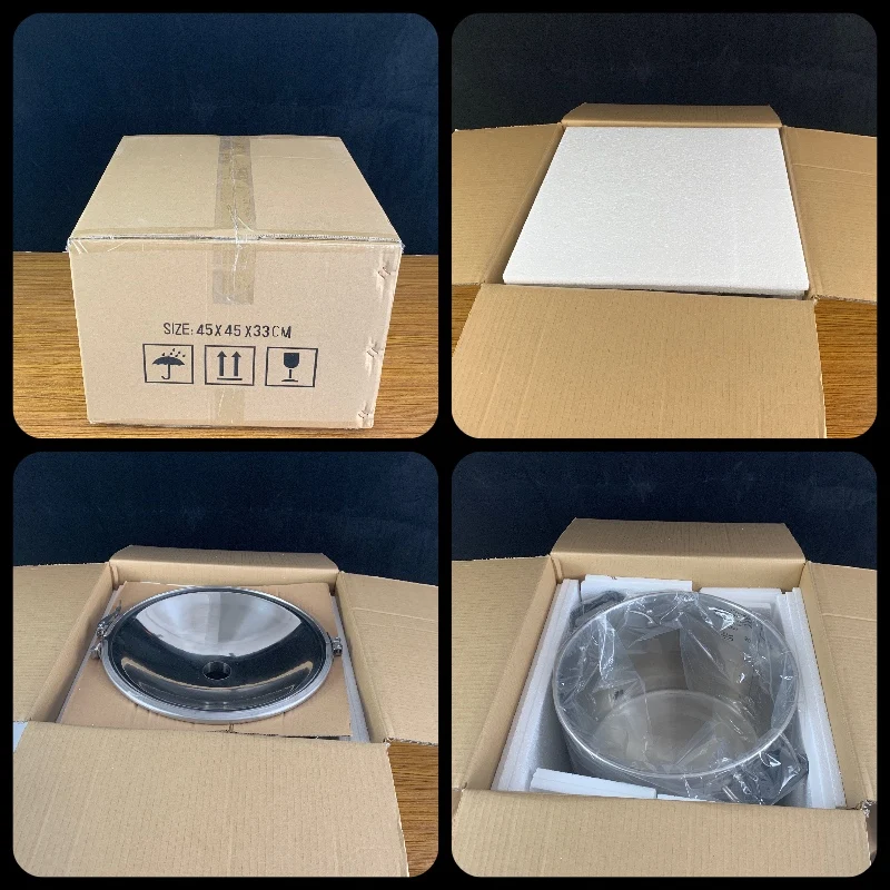 55l (14 Gal) Pot,Boiler,Tank,Fermenter With Bell Lid Distillation ...